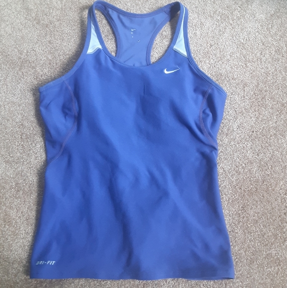 Nike | Tops | Nike Drifit Bikemultisport Racerback Tankini Top Unpadded ...
